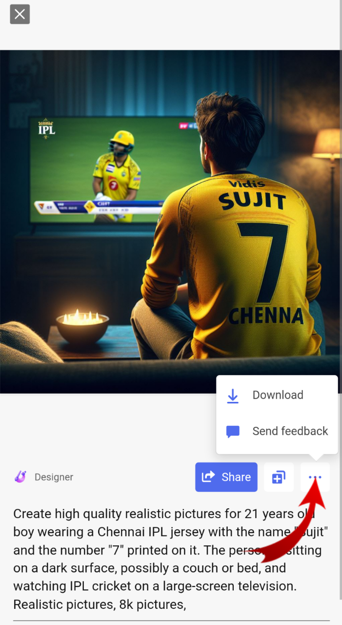 Create IPL Cricket Team T-Shirt 3D Ai Photo with Bing Image Creator ...